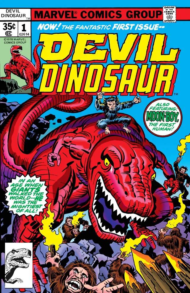 Solve Devil Dinosaur jigsaw puzzle online with 96 pieces