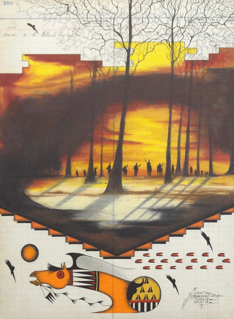 Solve Returning Home ~ Evans Flammond (Lakota) jigsaw puzzle online ...