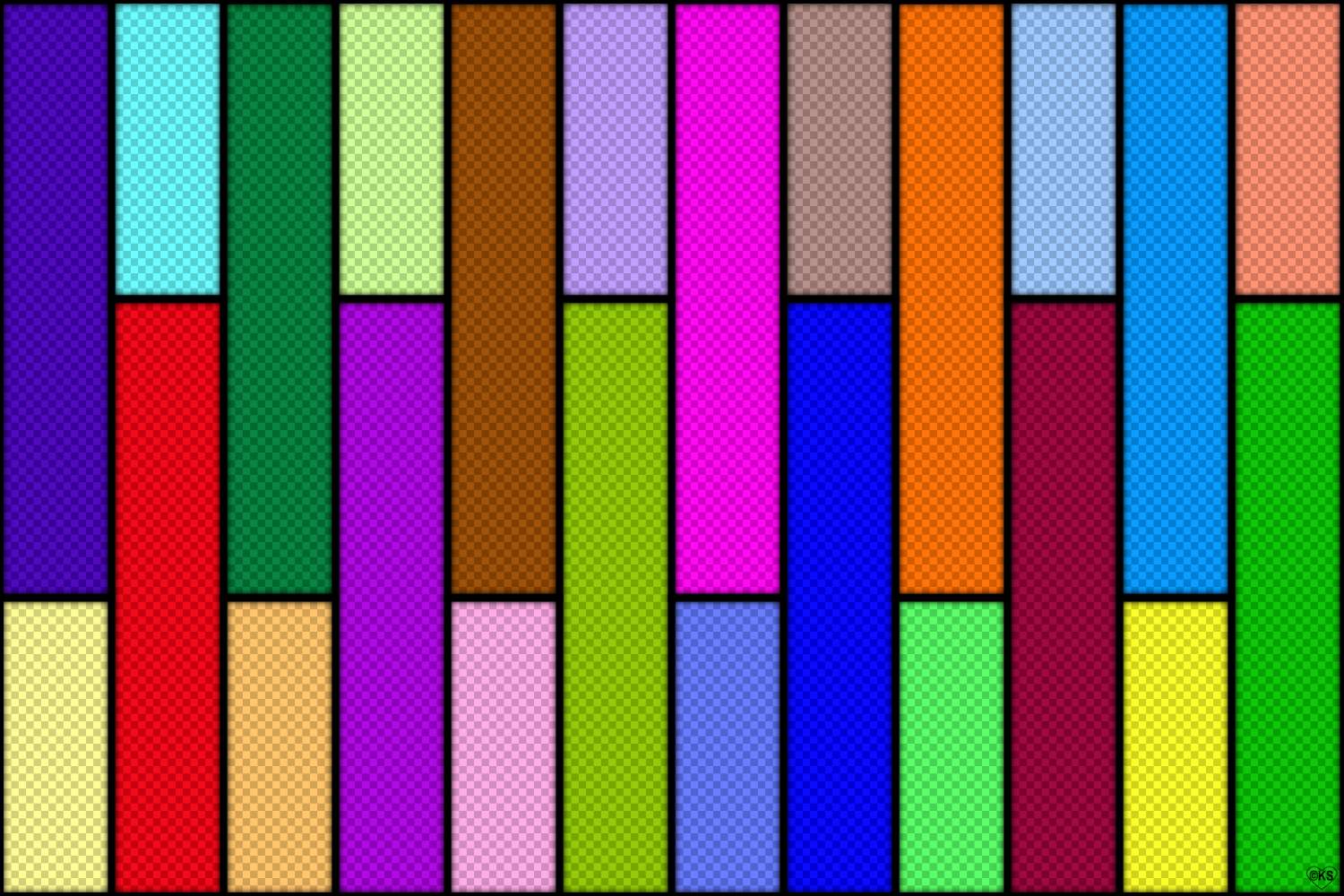 Solve Checkerboard Tiles!! ~ M jigsaw puzzle online with 96 pieces