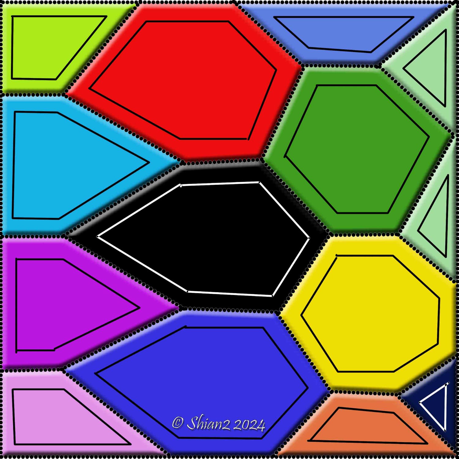 Solve Easy Patches jigsaw puzzle online with 144 pieces