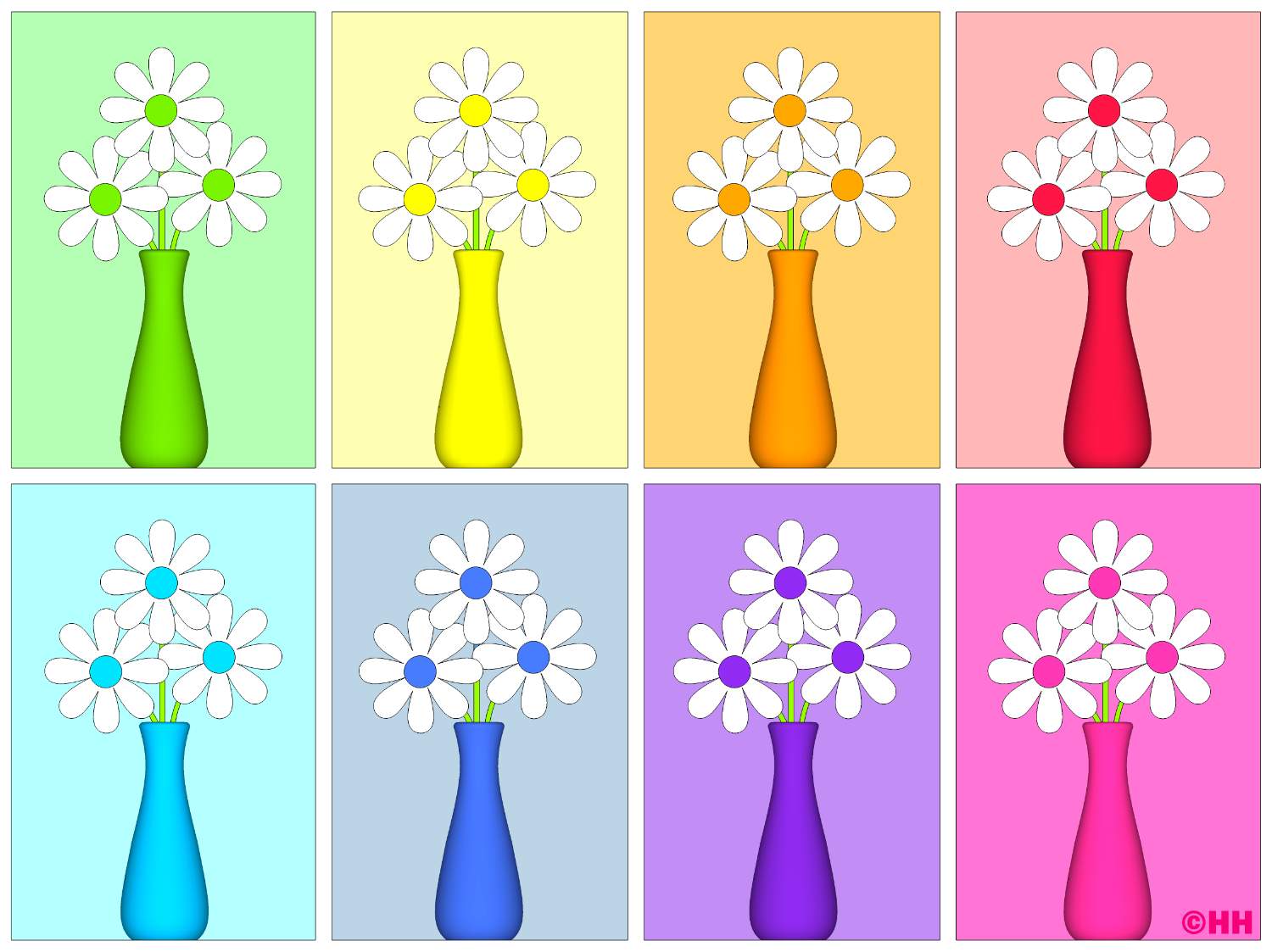 Solve daisies jigsaw puzzle online with 108 pieces