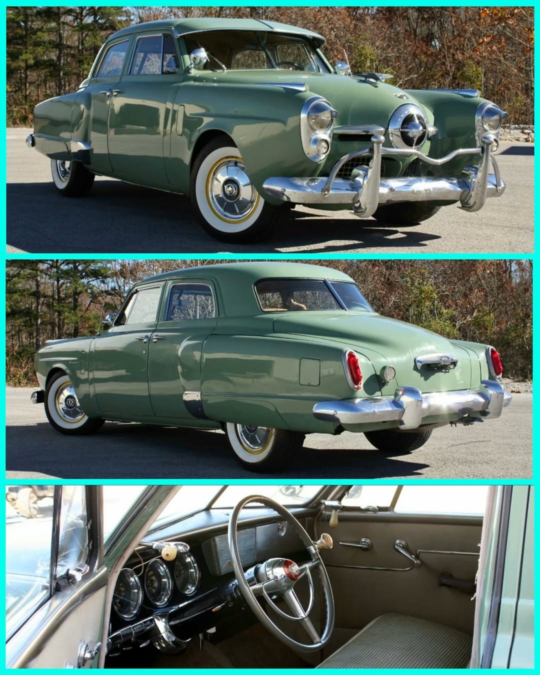 Solve 1950 Studebaker Commander Regal Deluxe jigsaw puzzle online with ...