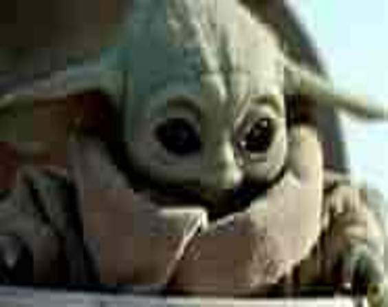 Solve Baby yoda jigsaw puzzle online with 63 pieces