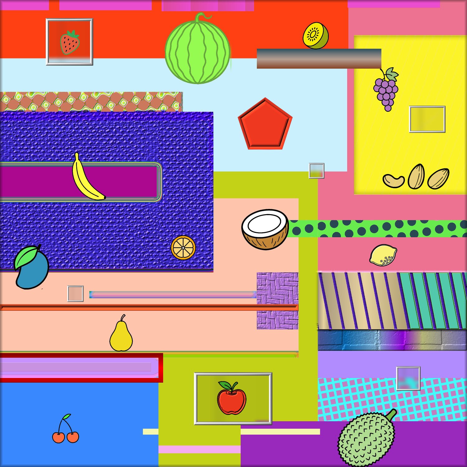 Solve A BIT FRUITY jigsaw puzzle online with 100 pieces