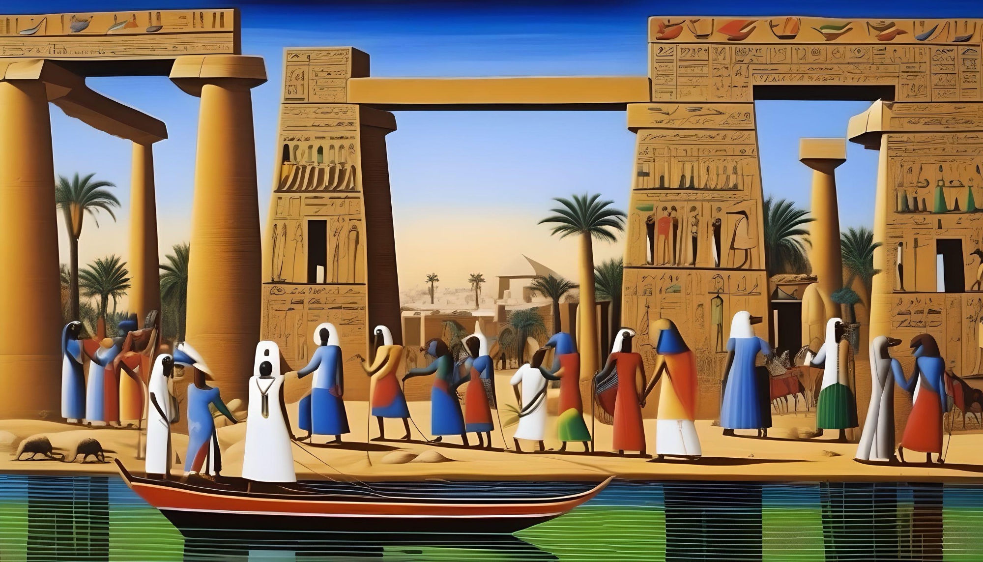 Solve Karnak jigsaw puzzle online with 220 pieces
