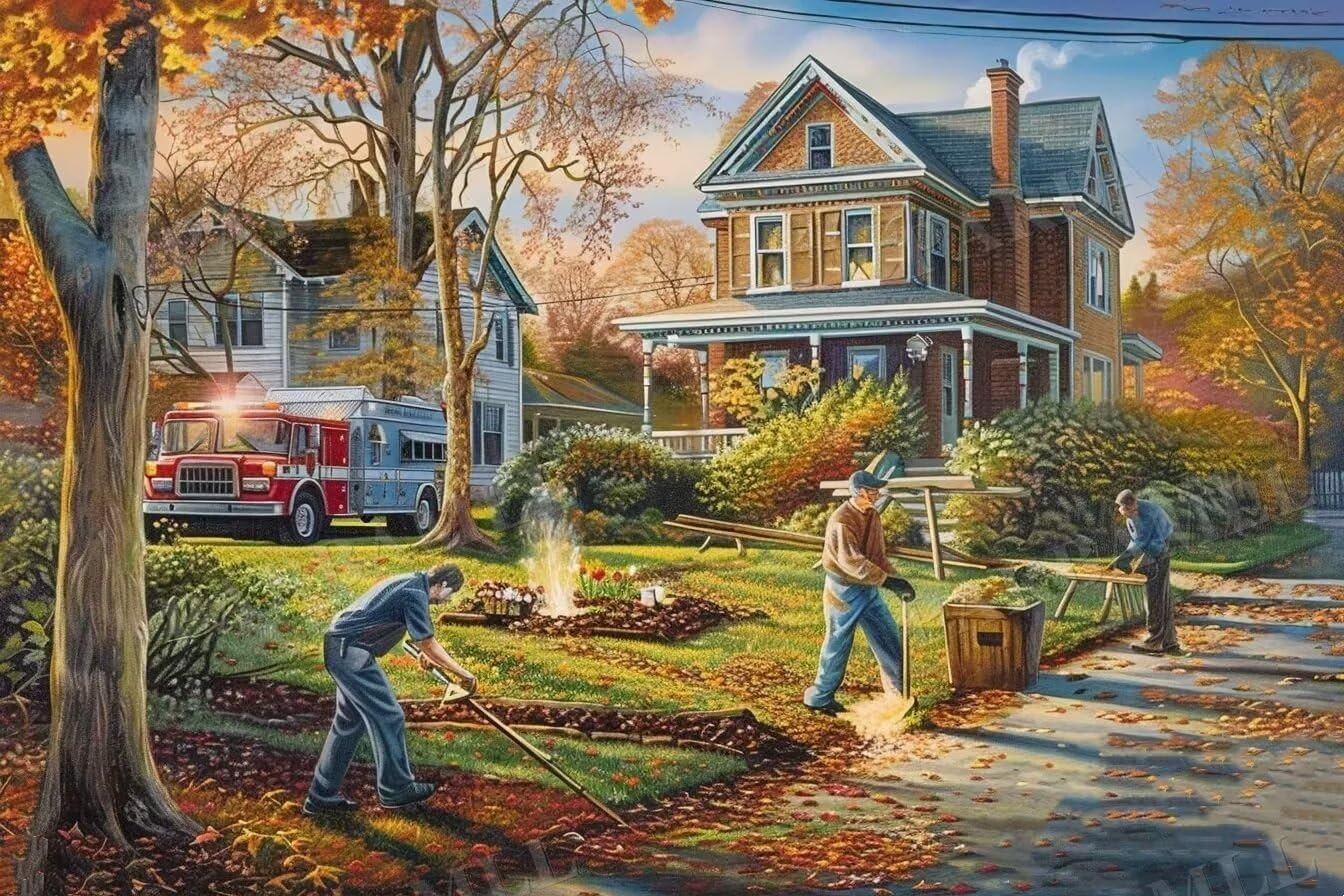 Solve Fall is Here Soon jigsaw puzzle online with 77 pieces