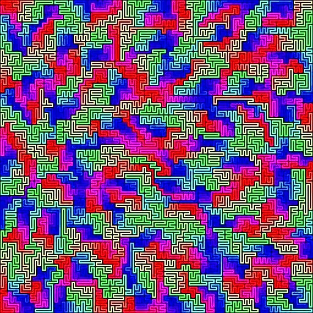 Solve Trippy_Maze_by_anaglyph jigsaw puzzle online with 225 pieces