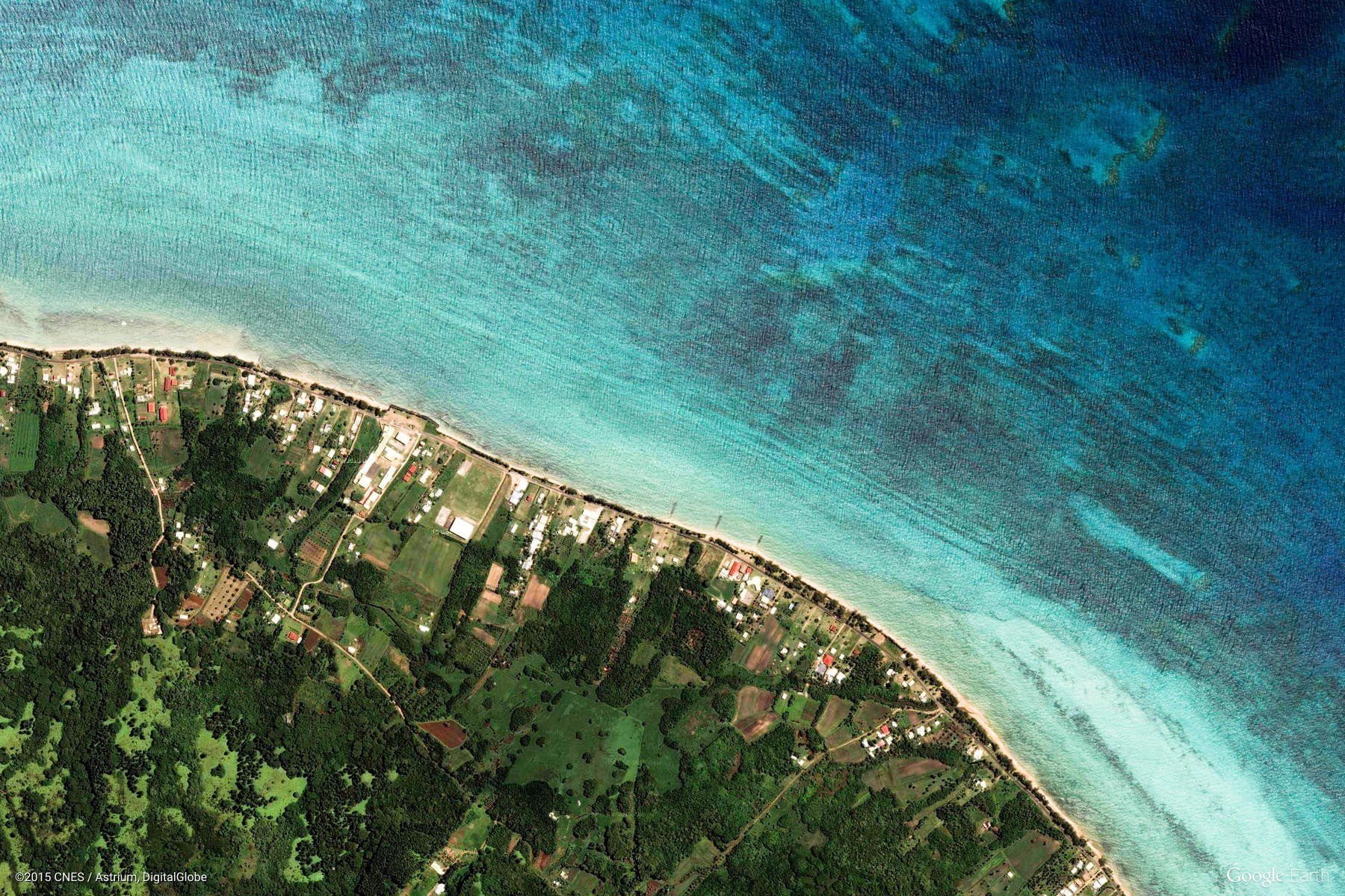 Solve Earth-landscape-aerial-view-nature-sea-water jigsaw puzzle online ...