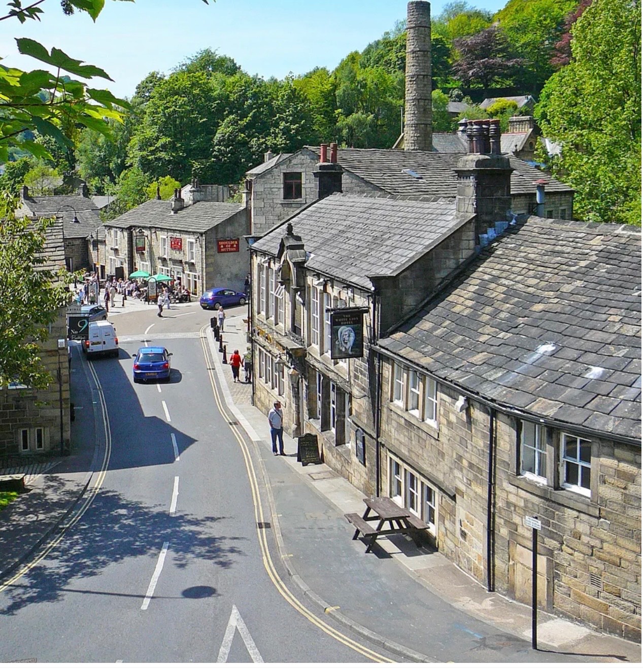 Solve Hebden Bridge, Caldervale. West Yorkshire, ENGLAND 🇬🇧 jigsaw ...