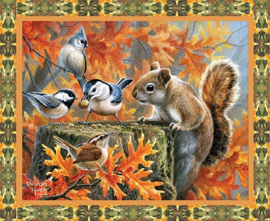 Solve Sharing A Meal jigsaw puzzle online with 48 pieces