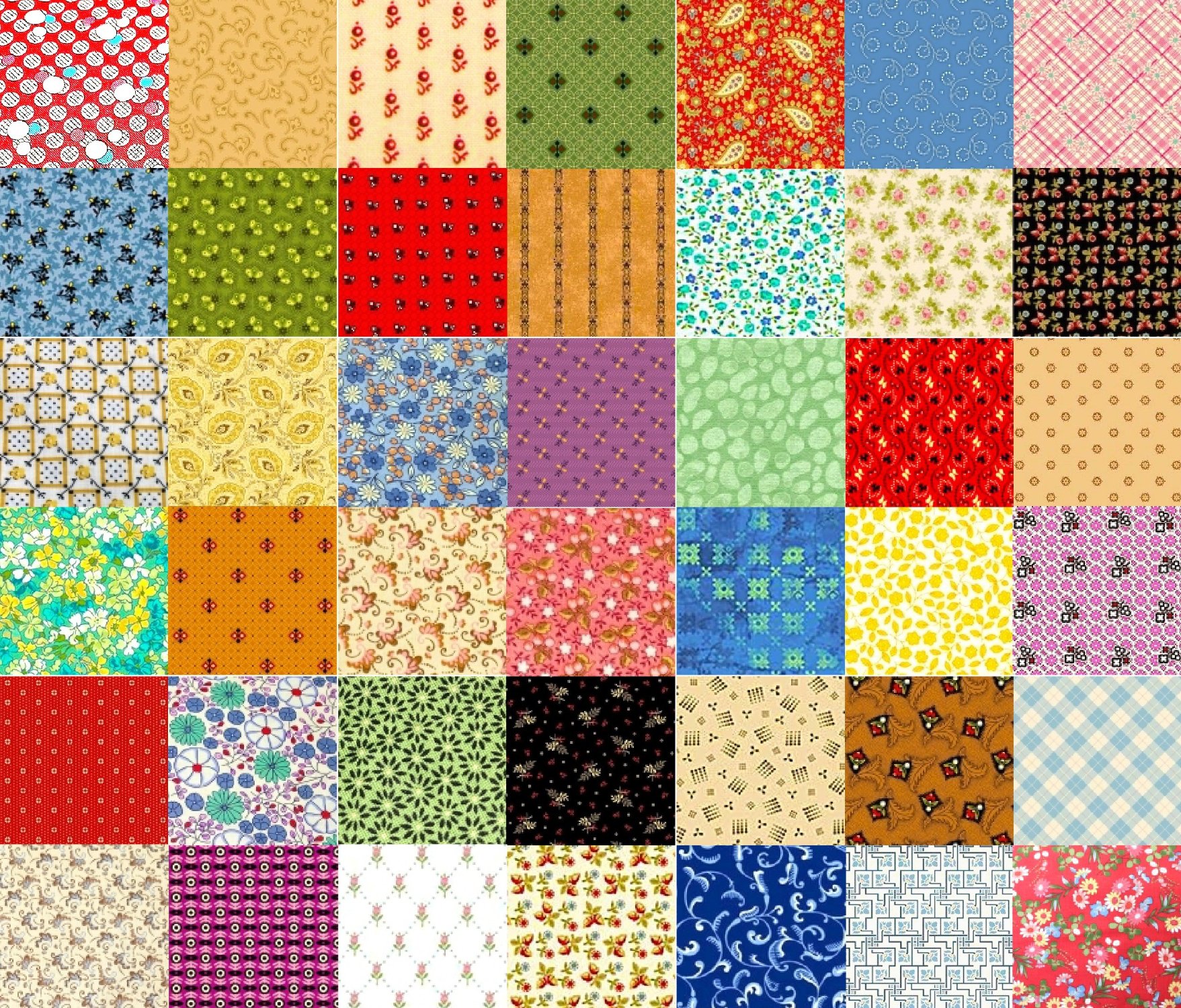 Solve PATCHWORK MARCUS FABRICS jigsaw puzzle online with 255 pieces