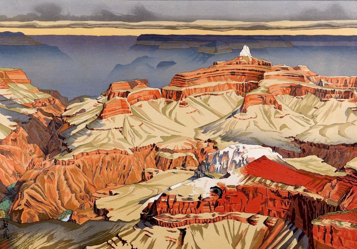 Solve Cloud Shadows, Grand Canyon jigsaw puzzle online with 150 pieces