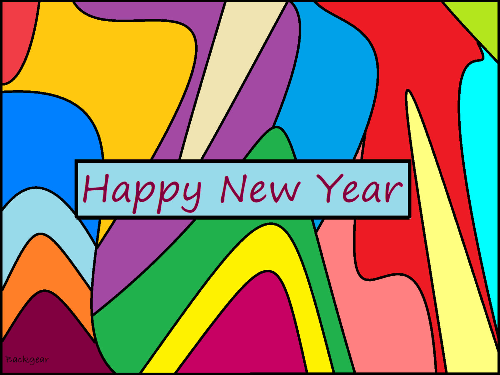 Solve -Happy New Year- jigsaw puzzle online with 221 pieces