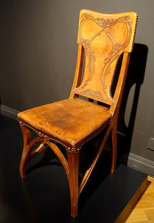 Jigsaw Puzzle | Family dining room chair, designed by Eugene Gaillard ...