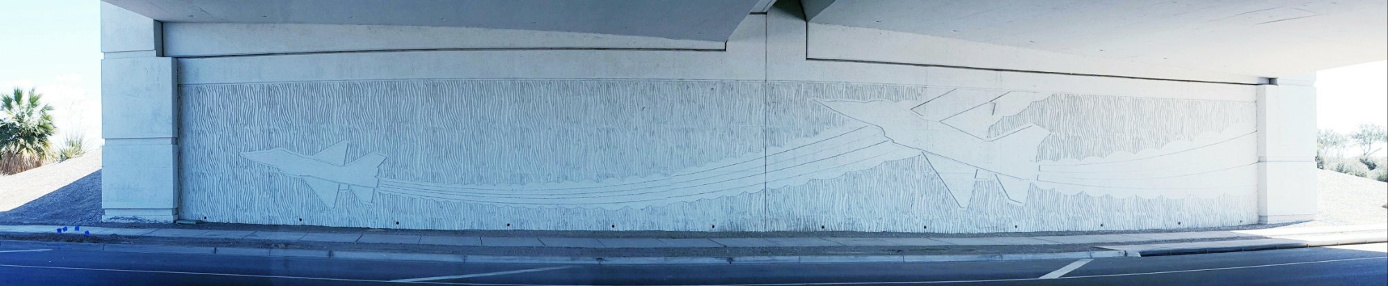 Solve ARIZONA HIGHWAY ART jigsaw puzzle online with 39 pieces