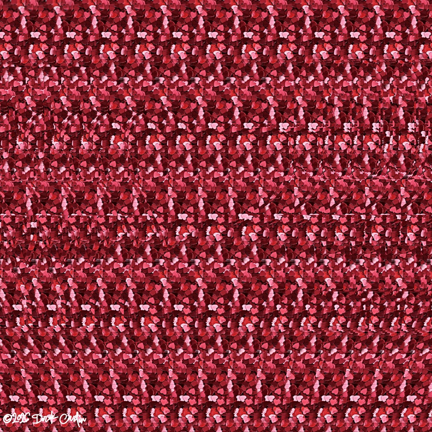 Solve Magic Eye - Love Is In The Air (read notes) jigsaw puzzle online ...
