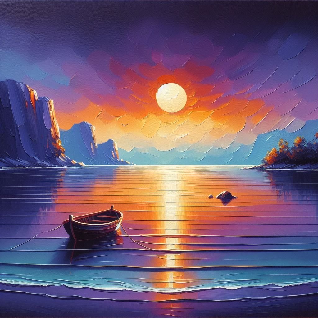 Solve Sunset (the number of pieces can be changed from 9 to 306) jigsaw ...