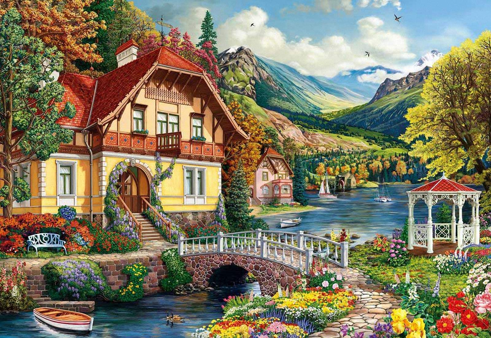 Solve PUZZLE - Beautiful Landscape jigsaw puzzle online with 330 pieces