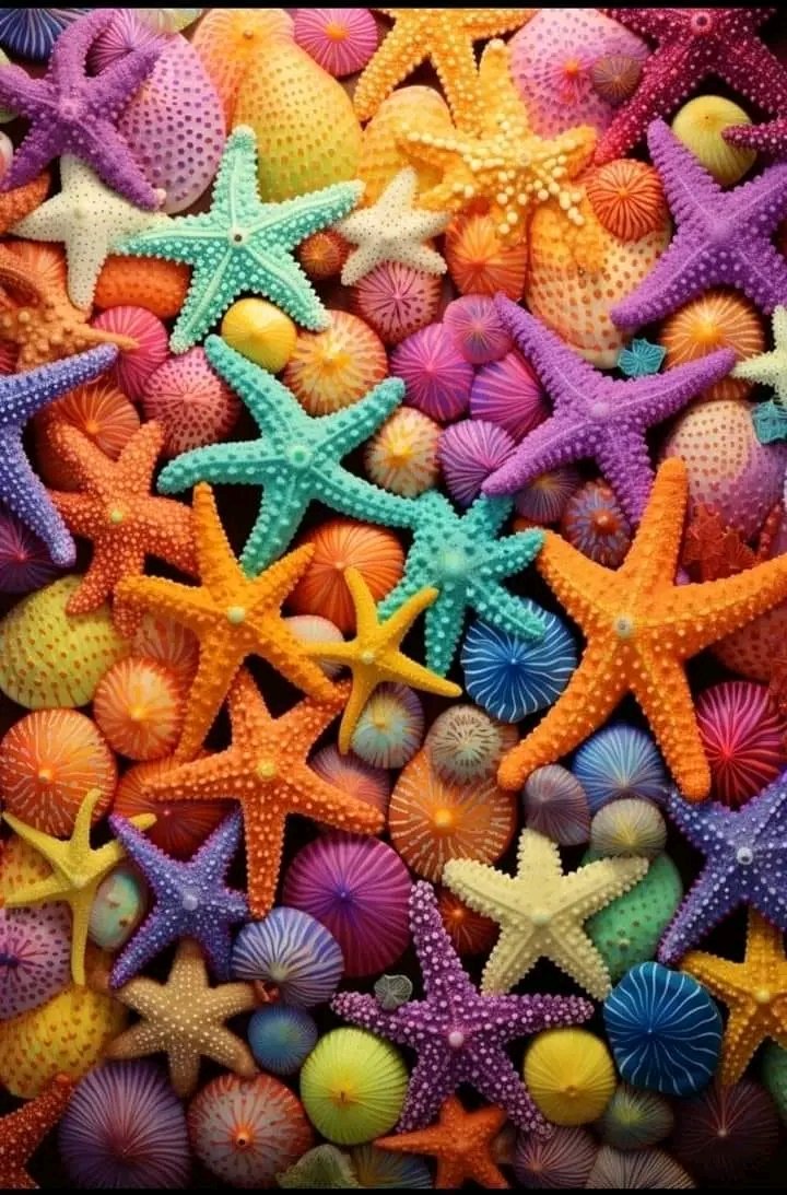 Solve STARFISH jigsaw puzzle online with 77 pieces