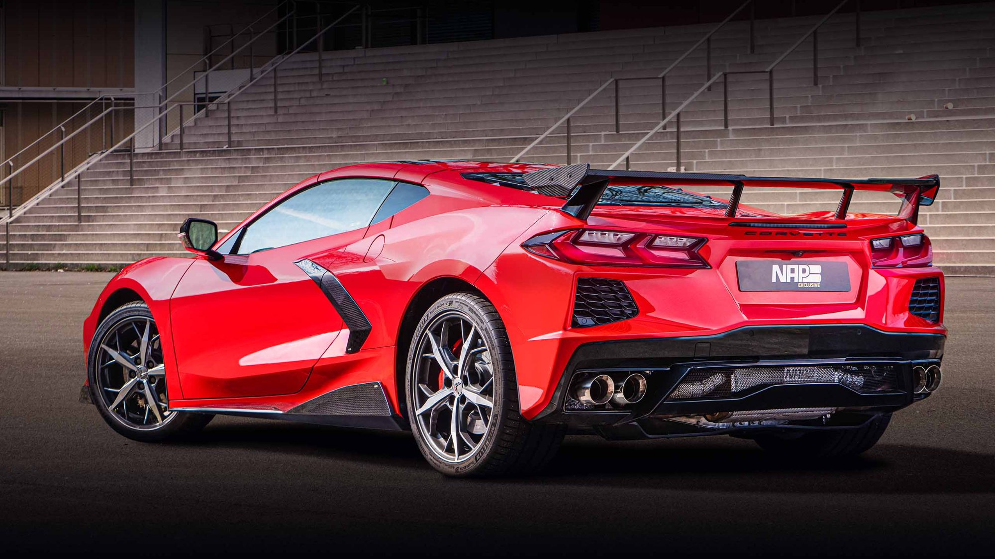 Solve Chevrolet Corvette Stingray C8 jigsaw puzzle online with 209 pieces