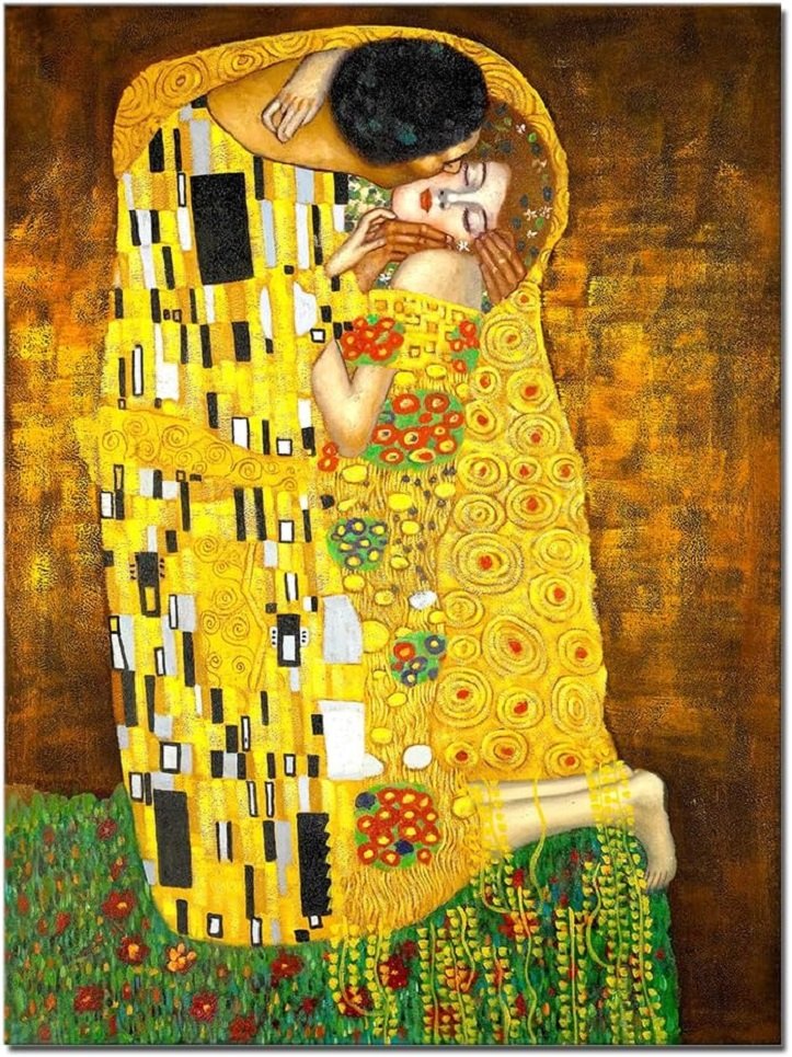 Solve The Kiss jigsaw puzzle online with 154 pieces