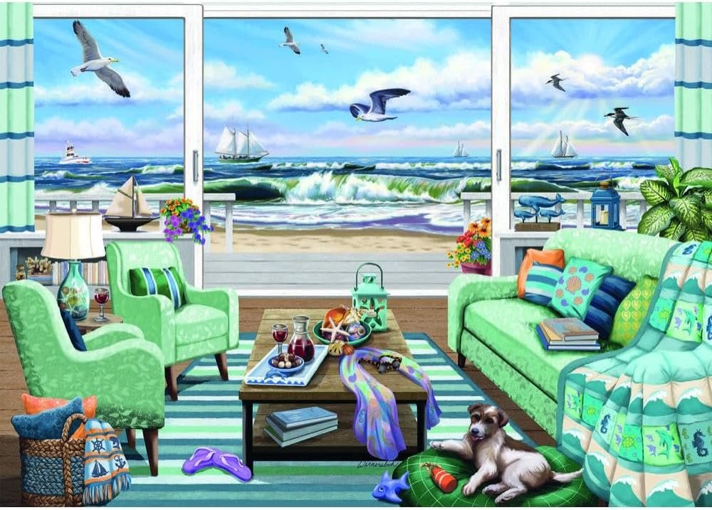 Solve Ocean View jigsaw puzzle online with 192 pieces