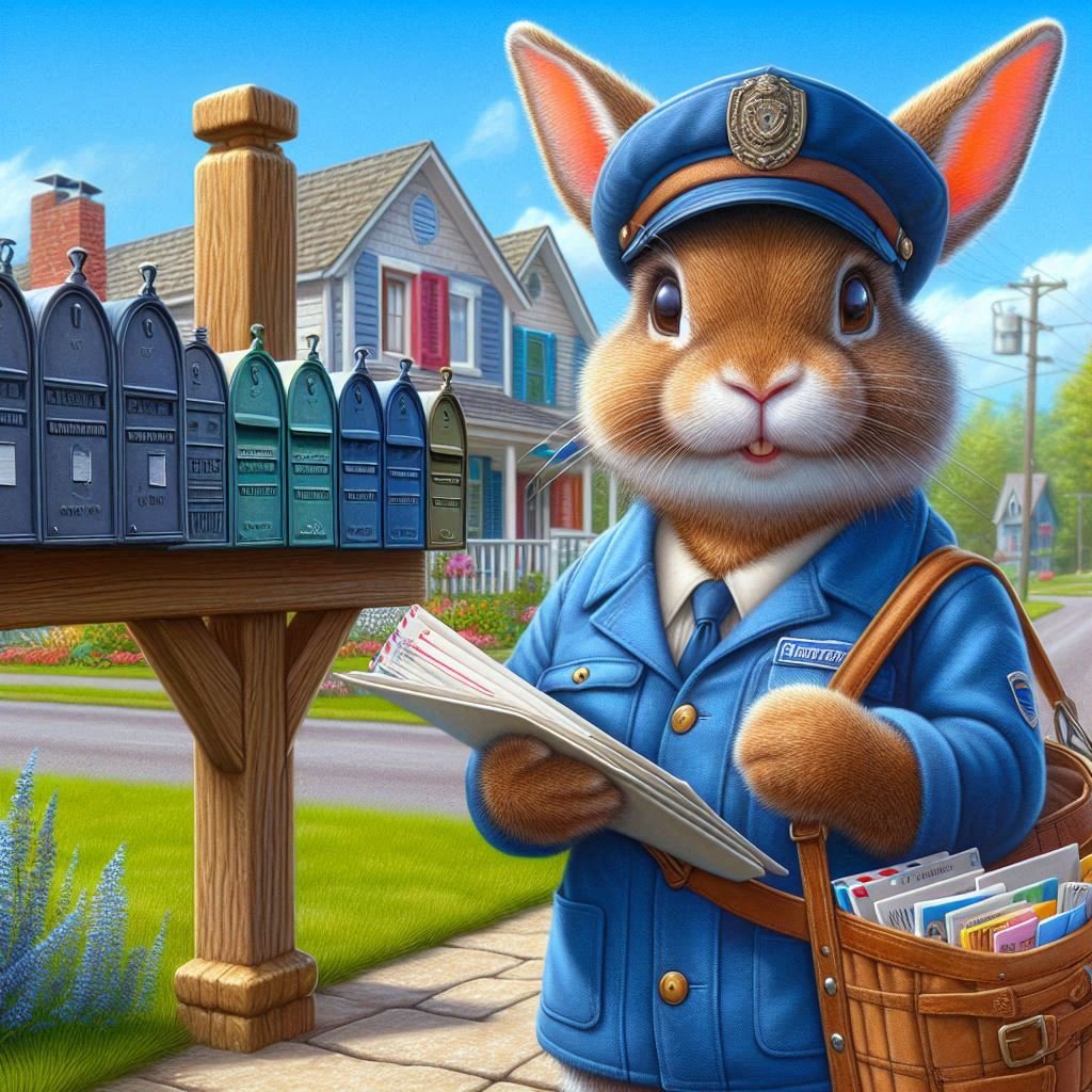 Solve The mail carrier jigsaw puzzle online with 64 pieces