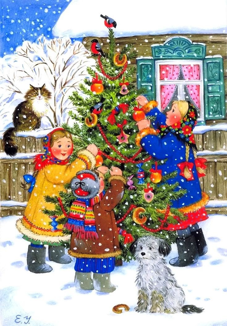 Solve A Snowy Day jigsaw puzzle online with 70 pieces