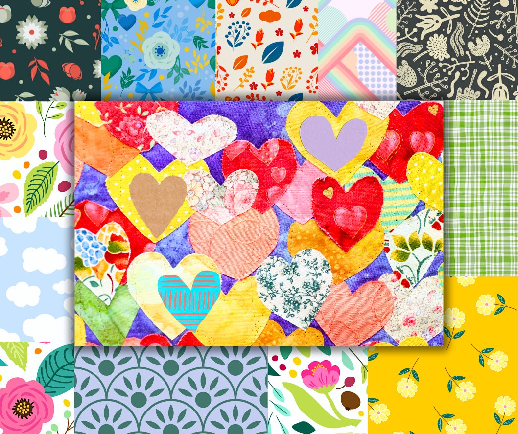 Solve Patterns jigsaw puzzle online with 120 pieces