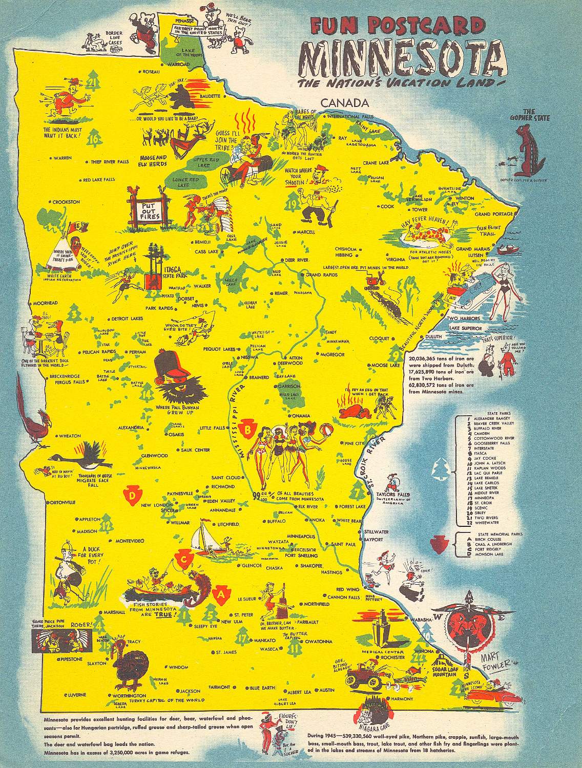 Solve Minnesota Map jigsaw puzzle online with 432 pieces