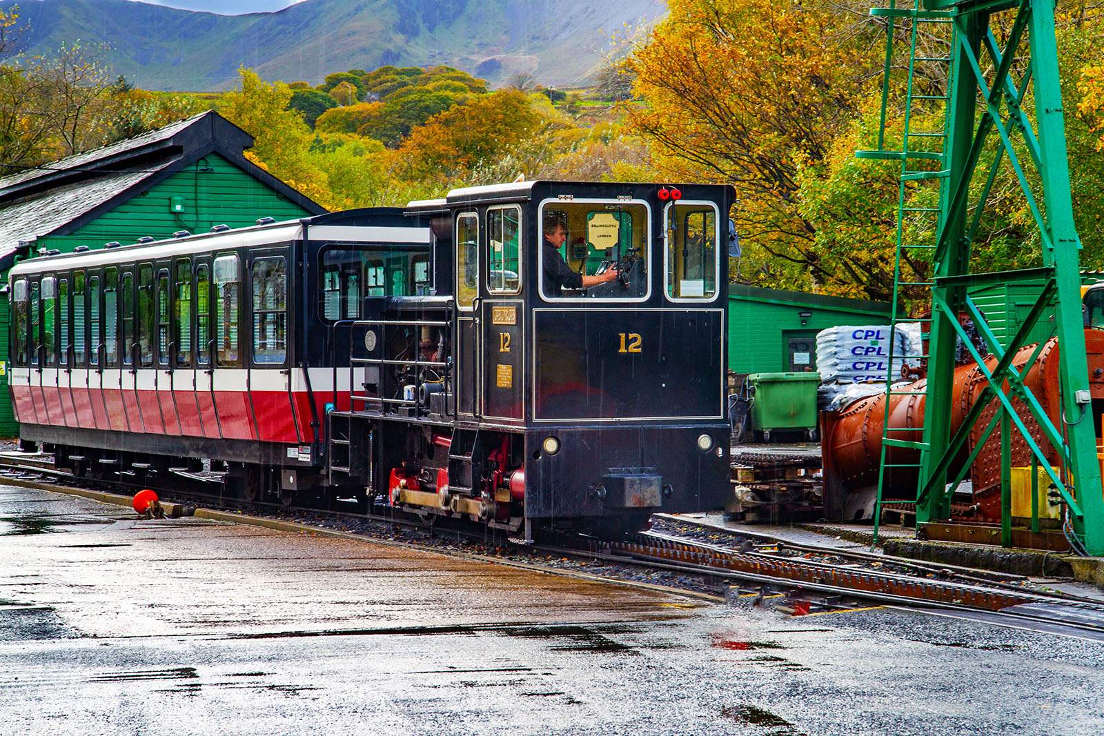 Jigsaw Puzzle | Snowden mountain railway | 150 pieces | Jigidi