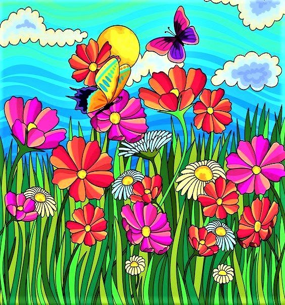 Jigsaw Puzzle | 56 pieces | Flowers | Jigidi