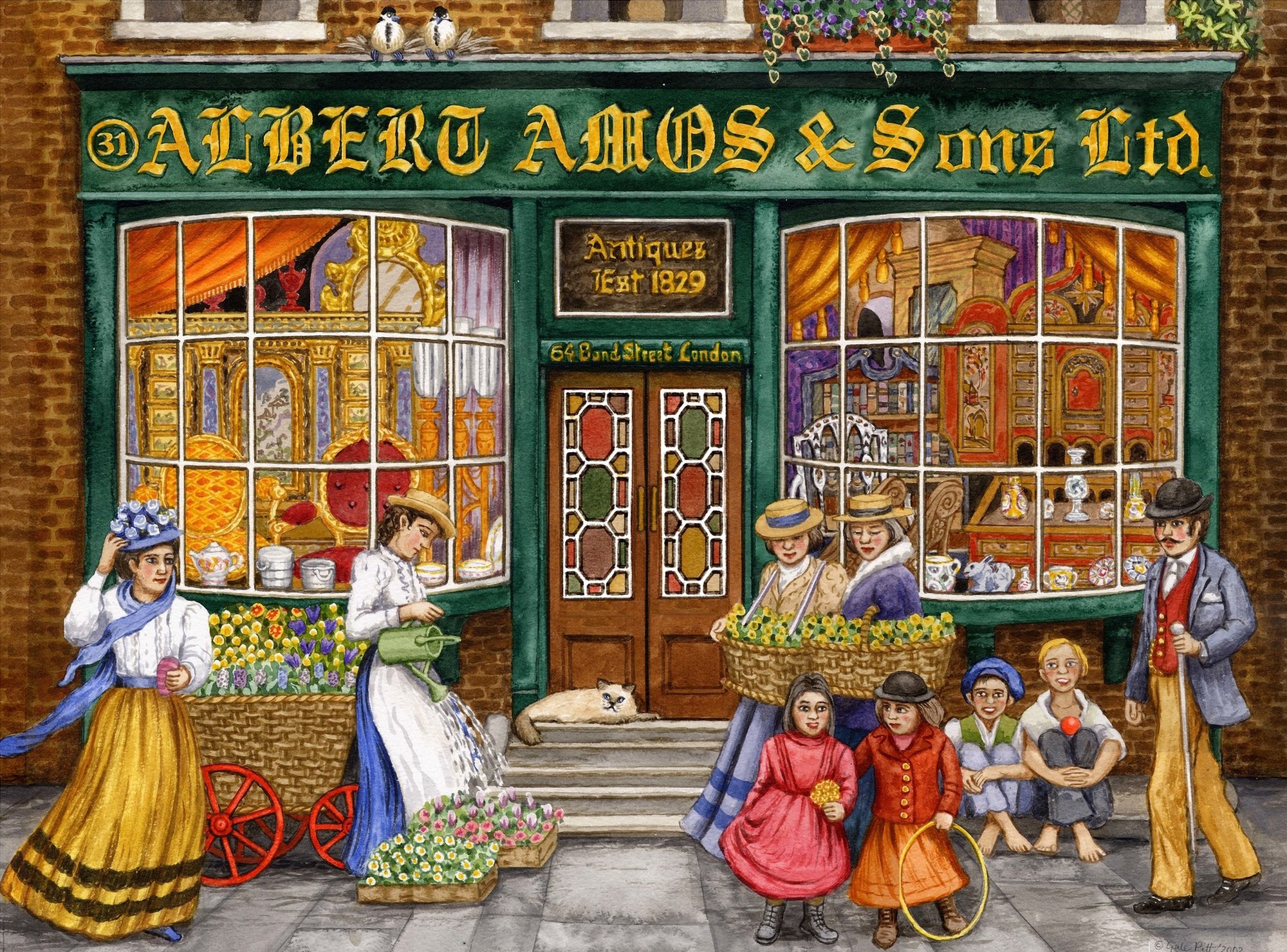 Solve Albert Amos and Sons jigsaw puzzle online with 352 pieces