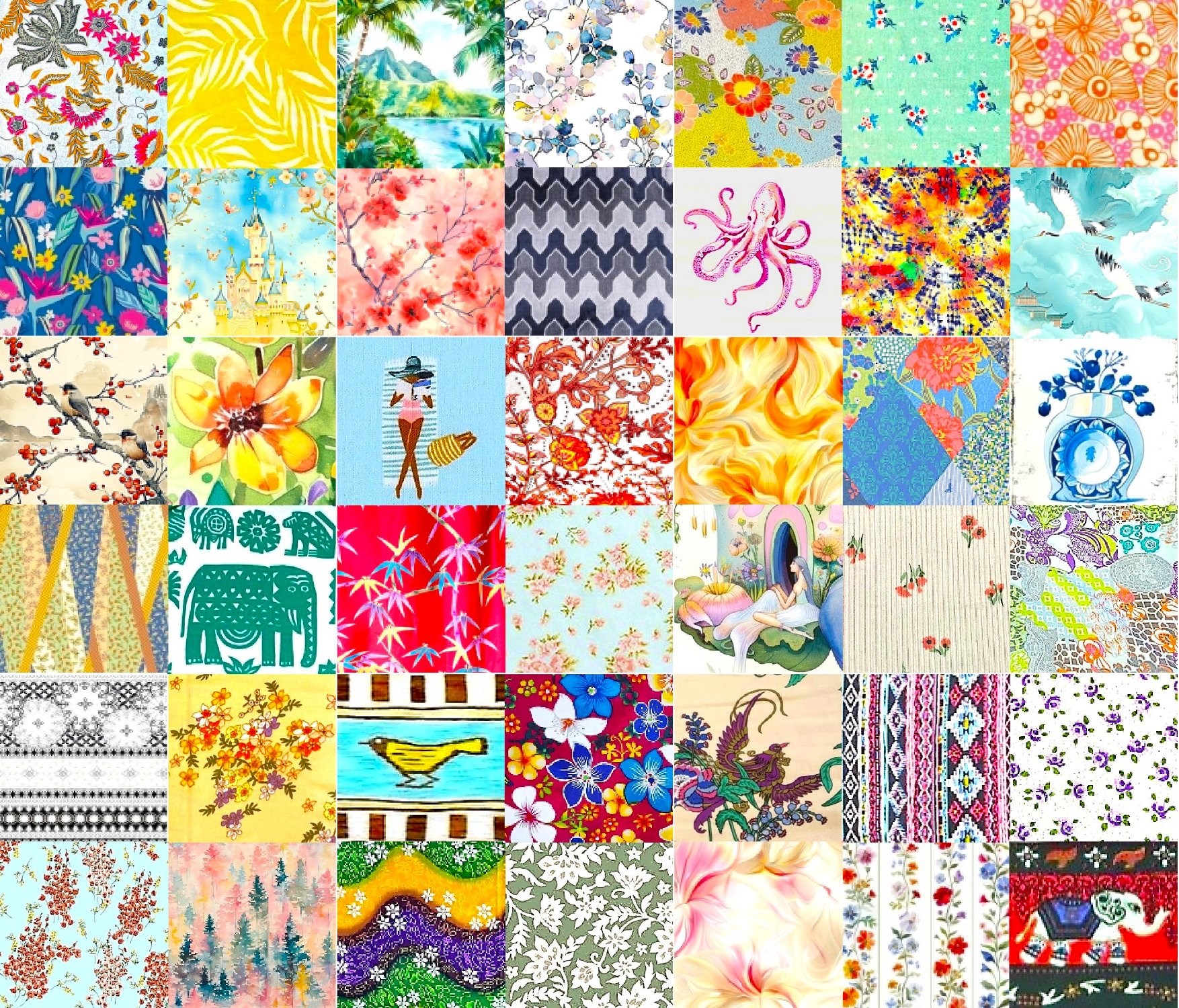 Solve PATCHWORK RAYON 14 jigsaw puzzle online with 143 pieces