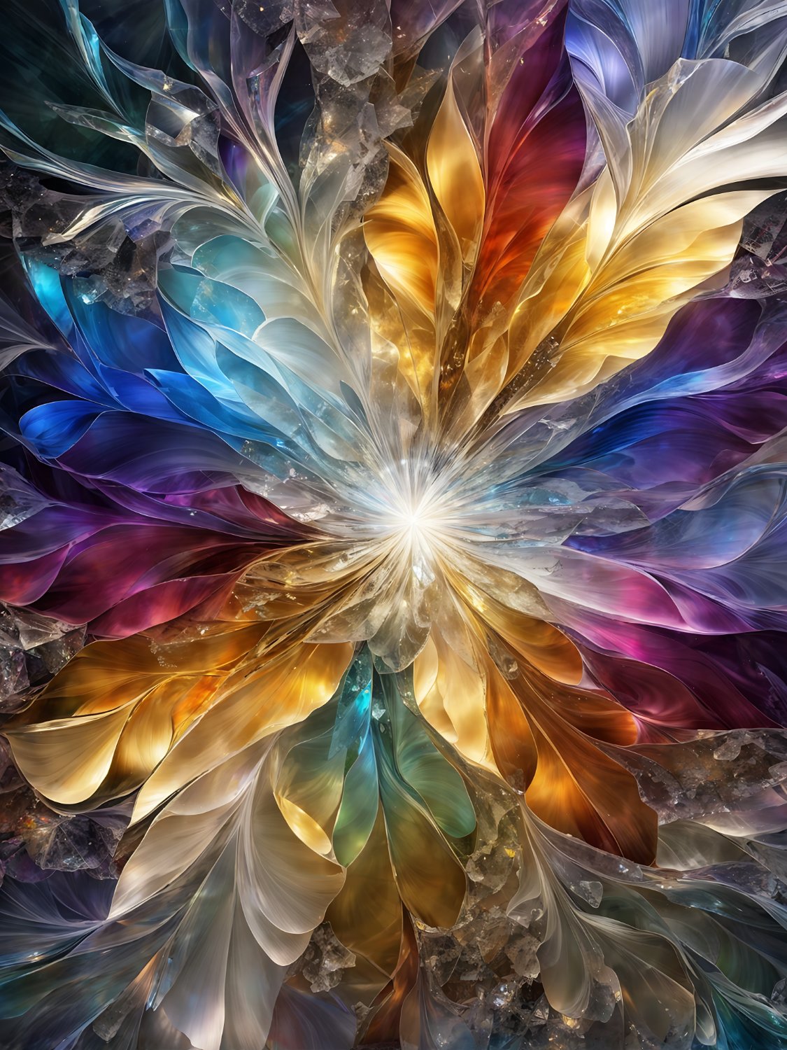 Solve Light Feathers jigsaw puzzle online with 80 pieces