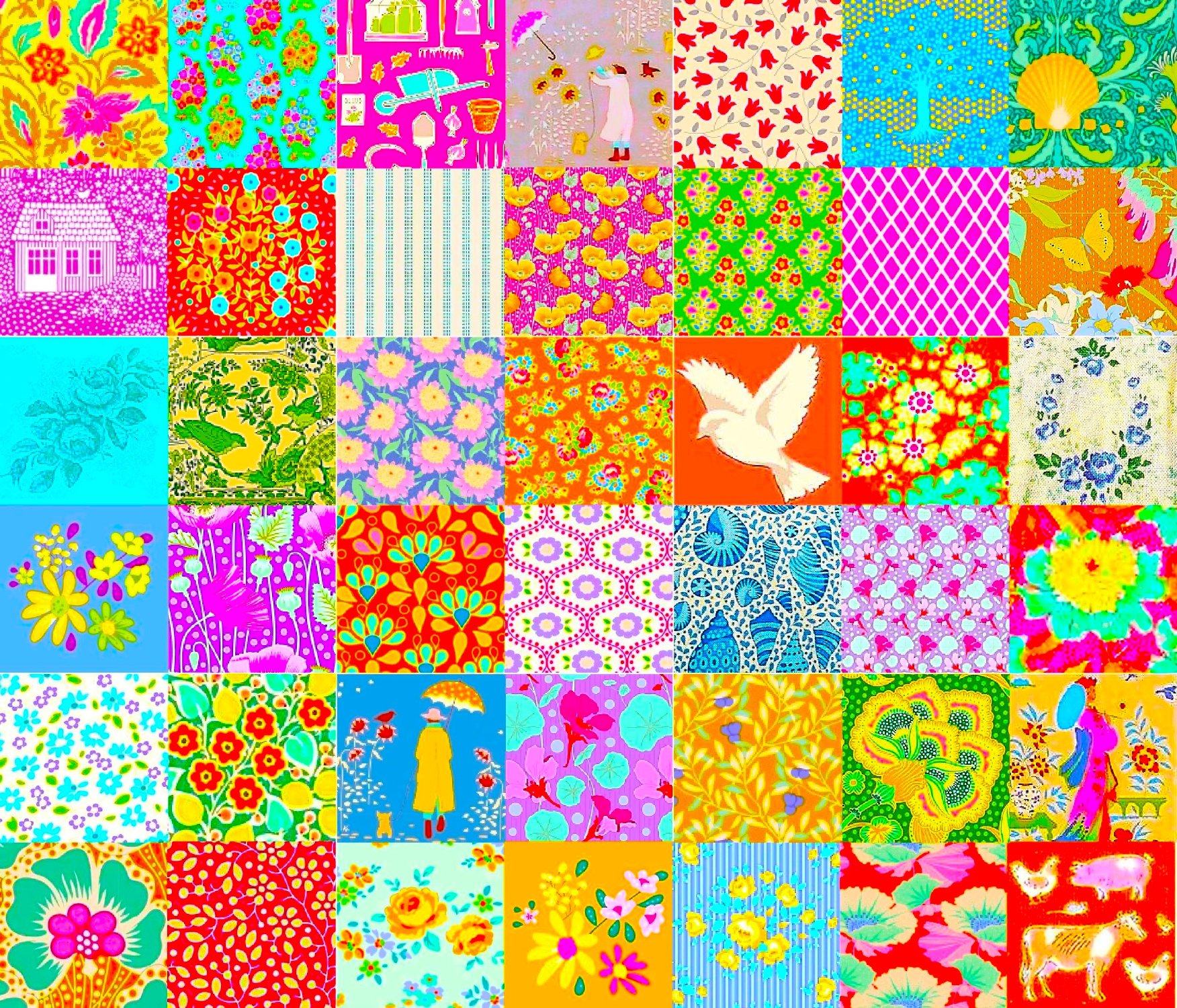 Jigsaw Puzzle | 378 pieces | PATCHWORK TILDA 2 | Jigidi