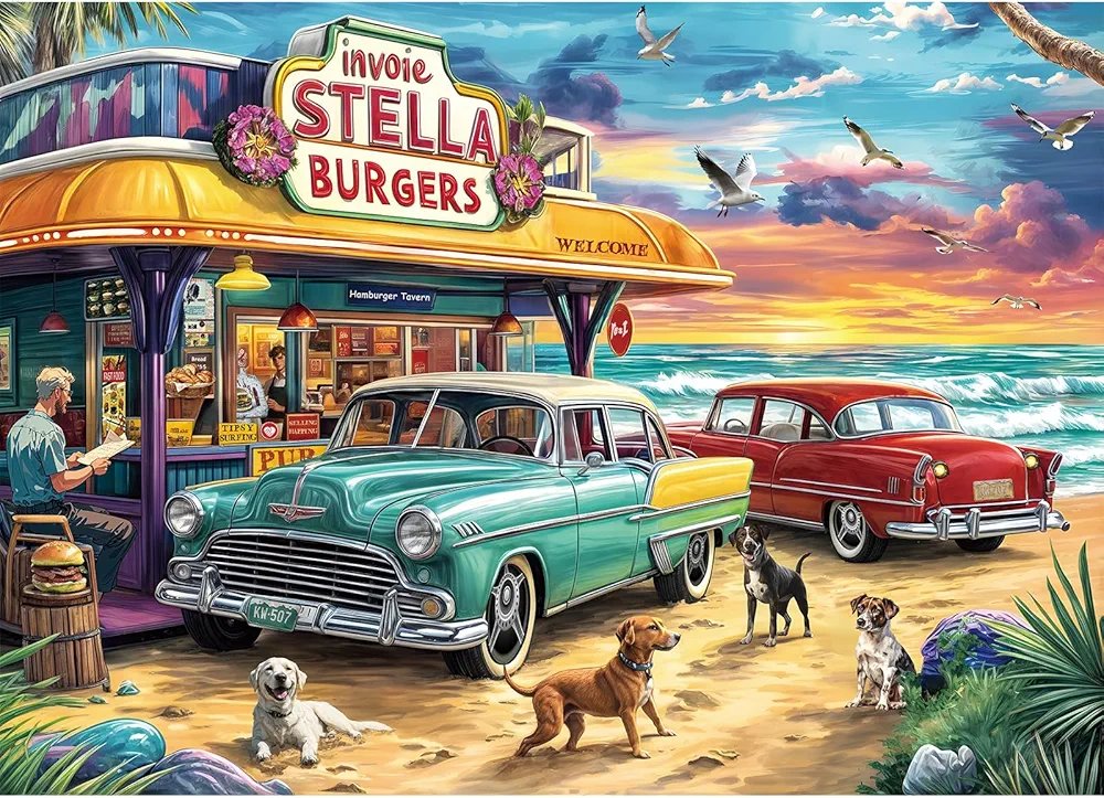 Solve Cheeseburger 🌯🍔 time... jigsaw puzzle online with 140 pieces