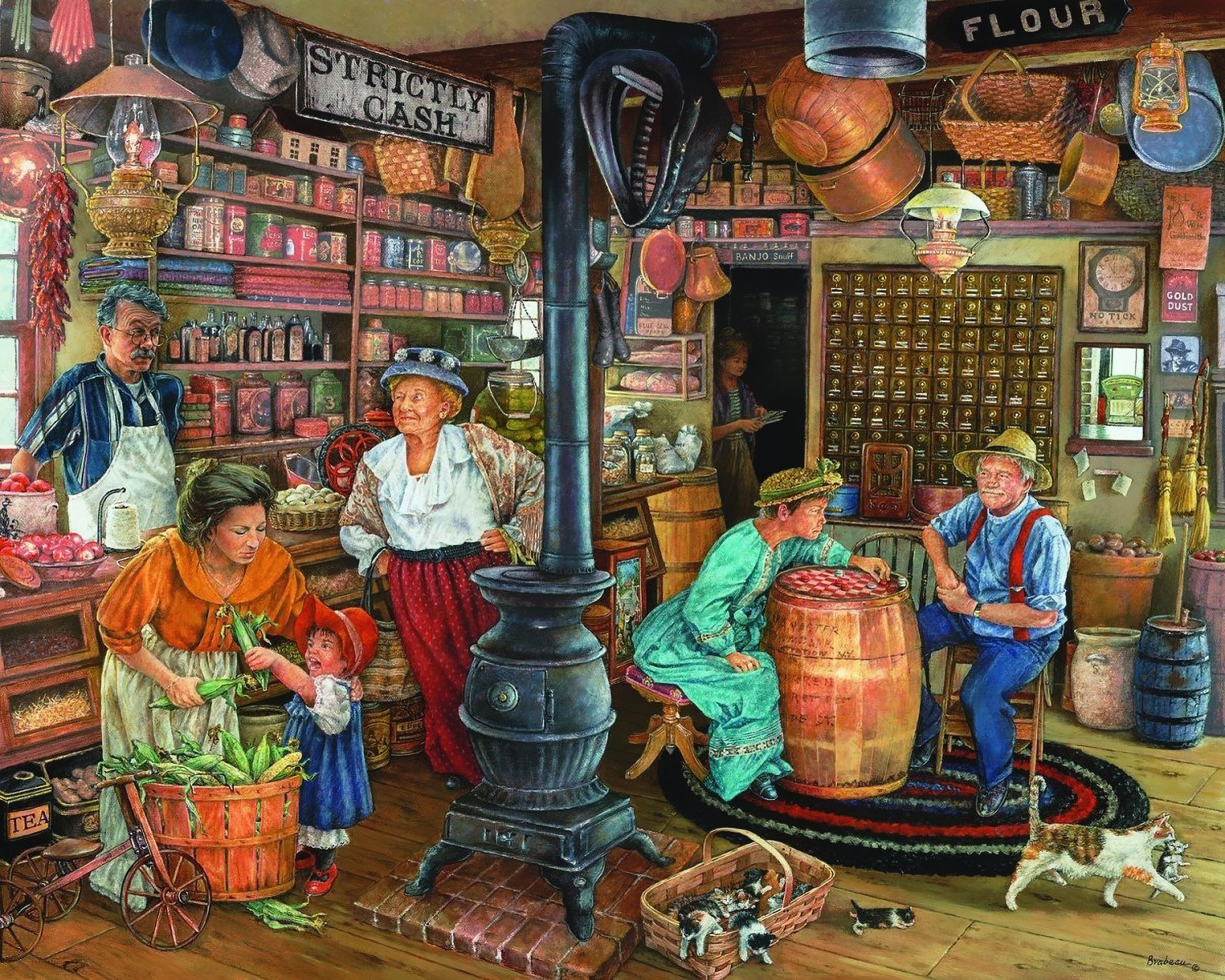 Solve The General Store jigsaw puzzle online with 357 pieces