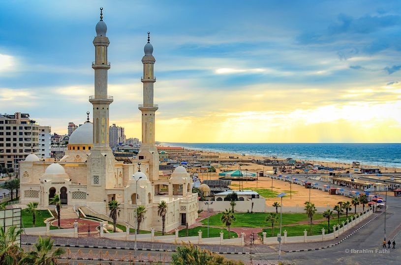 Solve Gaza Al Hasayneh Mosque by Ibrahim Fathi jigsaw puzzle online ...