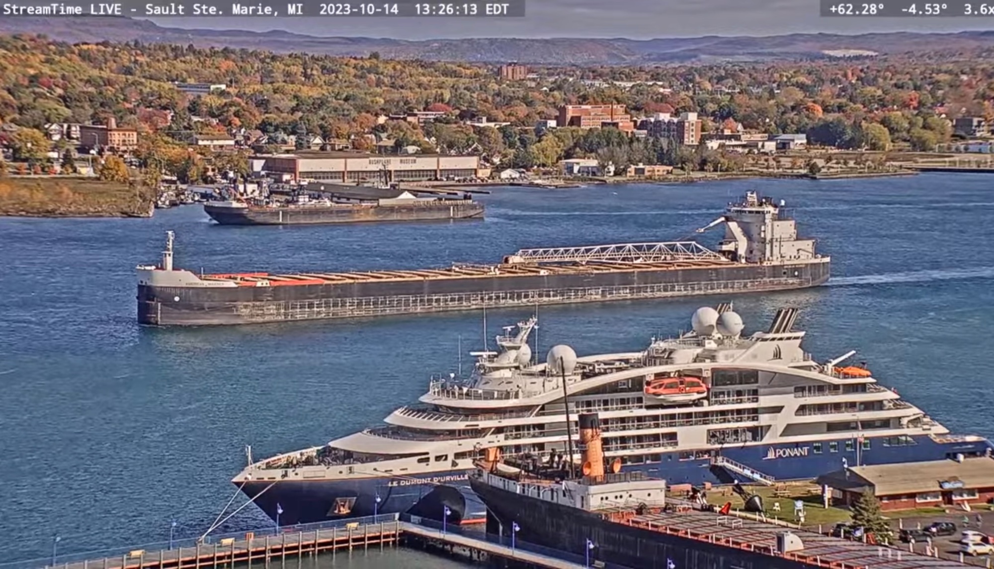 Solve Le Dumont-d’Urville, American Mariner, PML 9000, Sault Ste. Marie ...