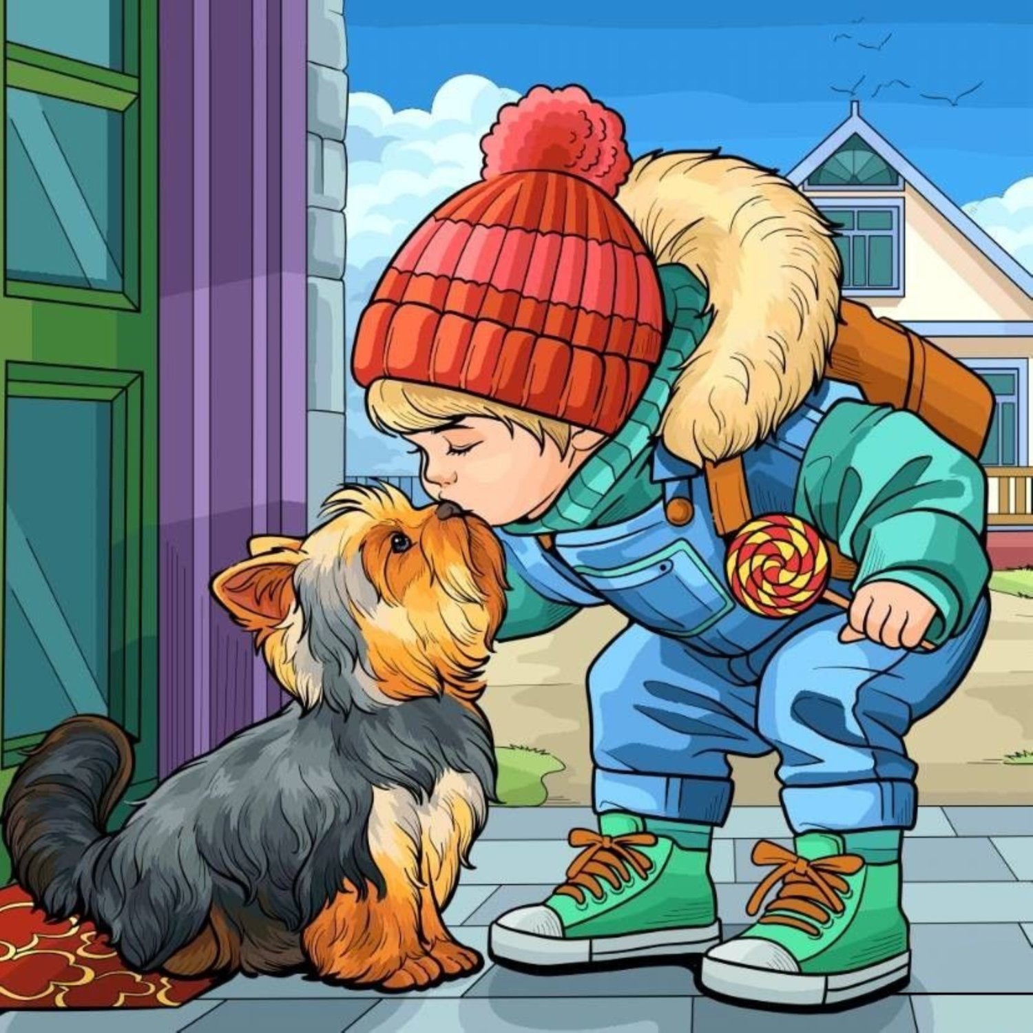 Solve Bold & Bright Colors Series jigsaw puzzle online with 306 pieces