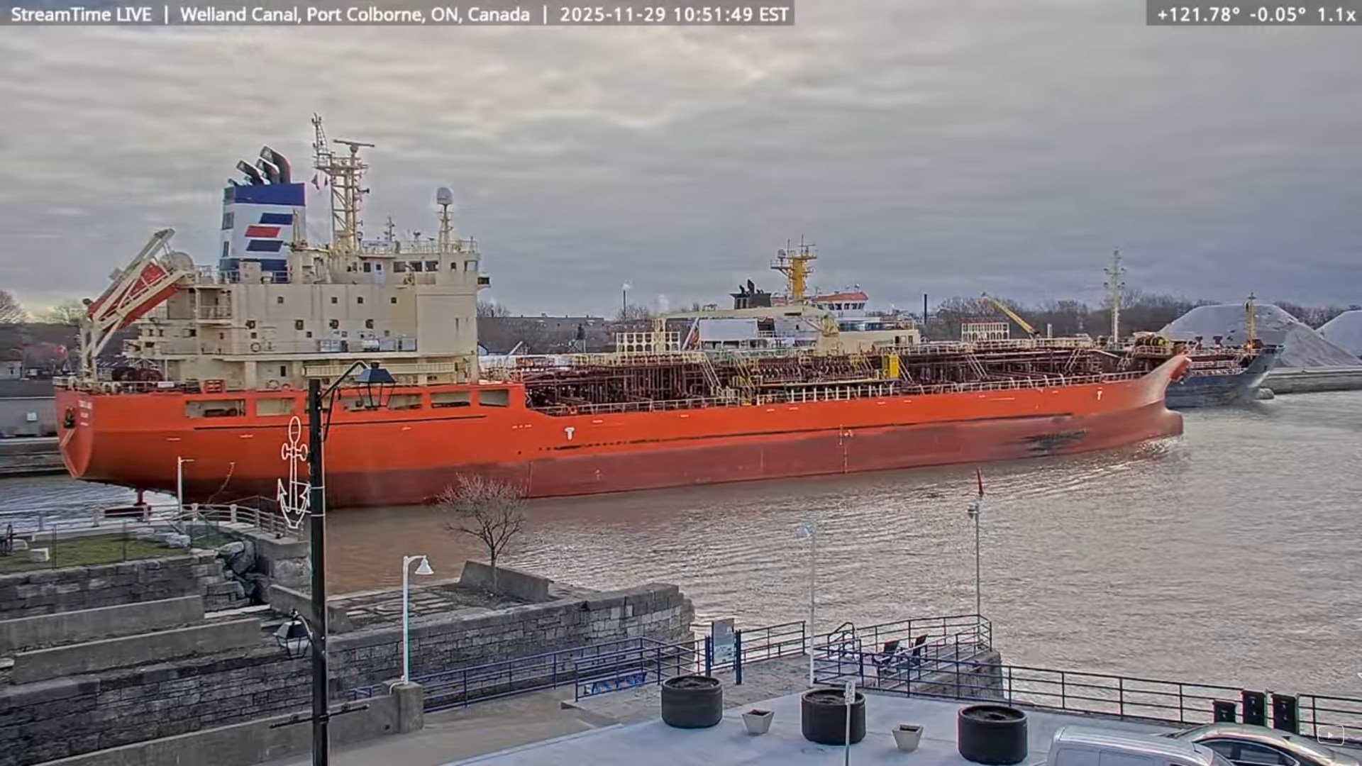 Solve Bonita Ann - Ocean-Going Tanker - Welland Canal (2025-11-29 ...