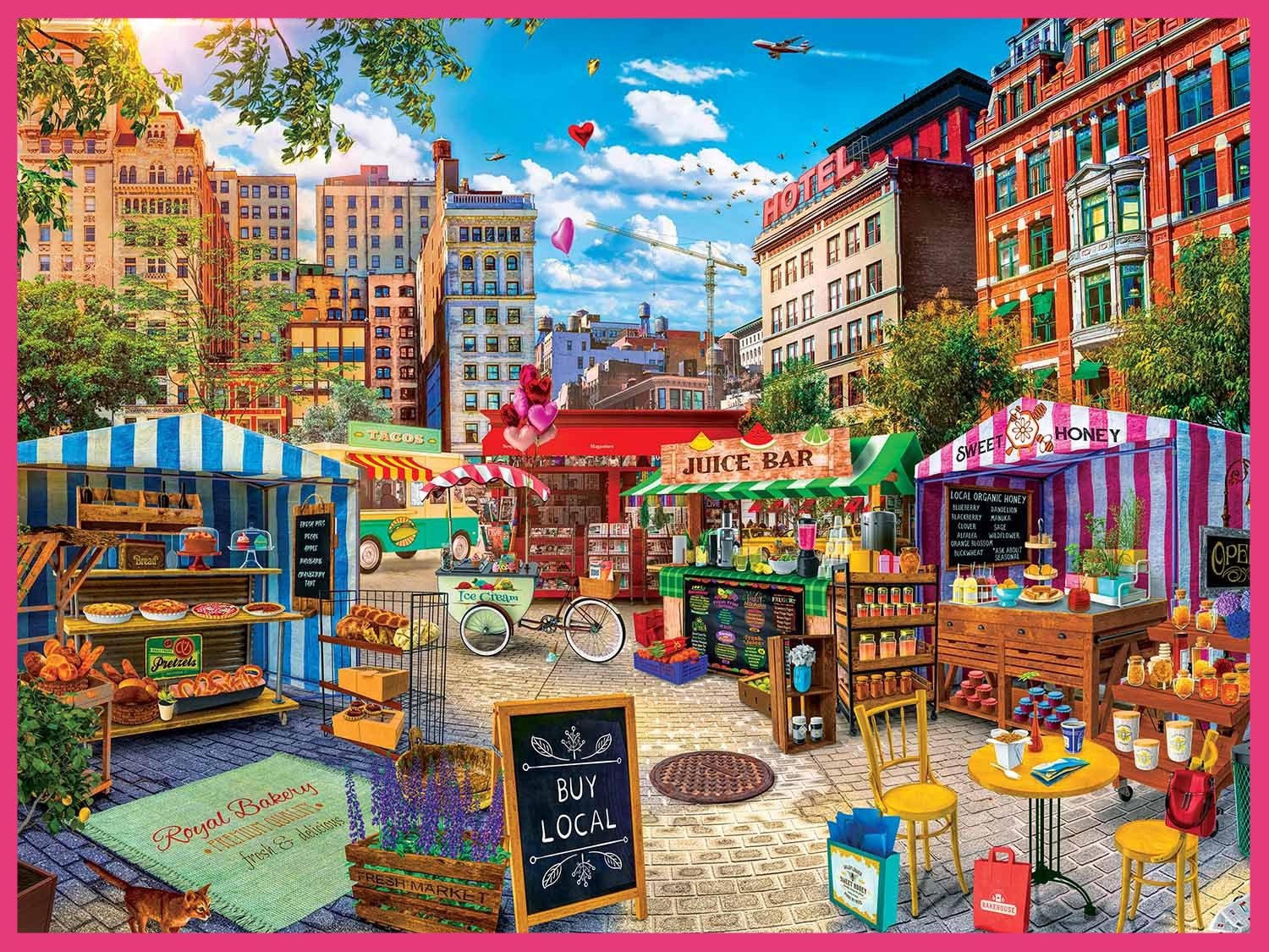 Solve Buy Local jigsaw puzzle online with 450 pieces
