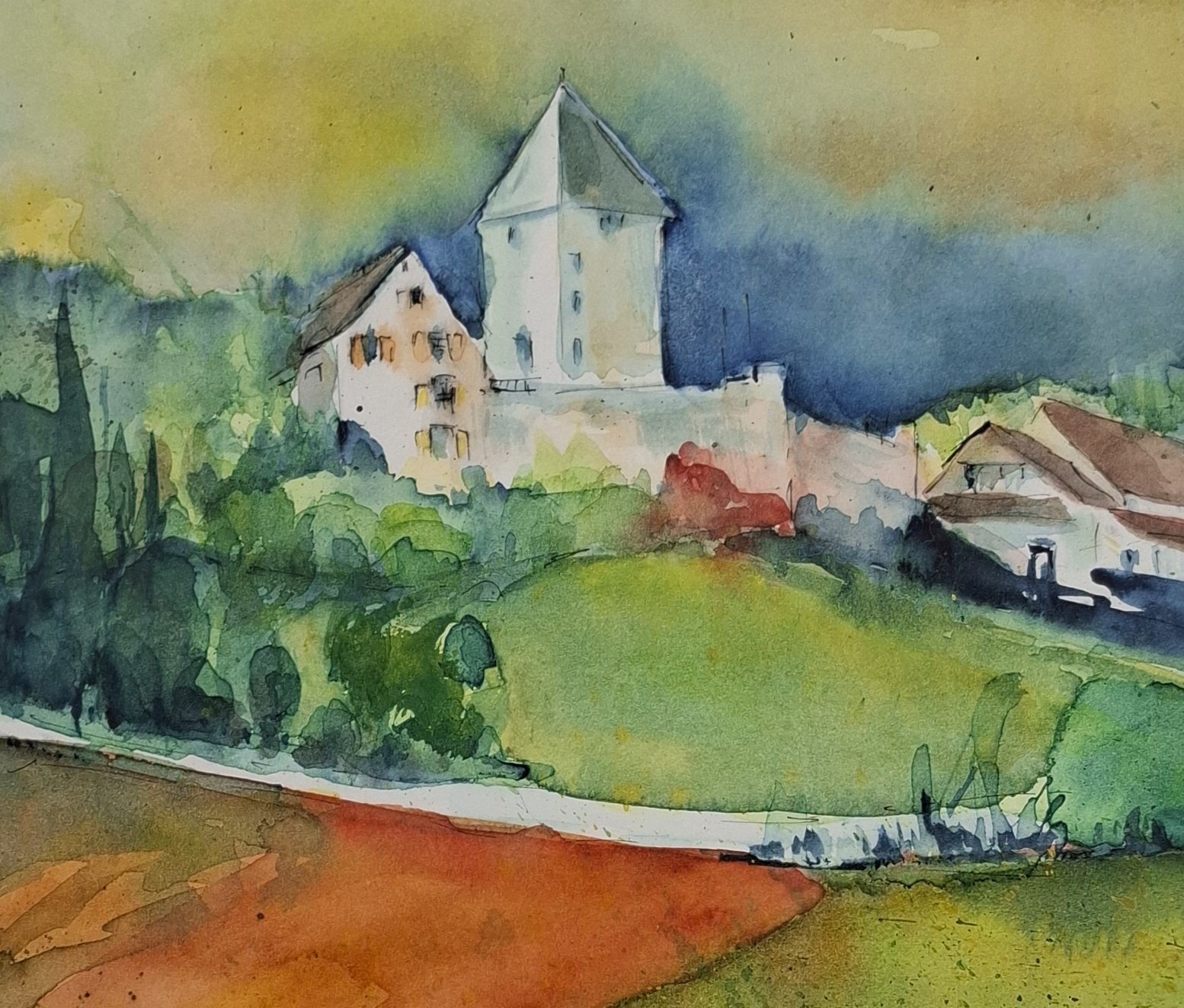 Solve Schloss Herblingen Bei Schaffhausen Jigsaw Puzzle Online With 90
