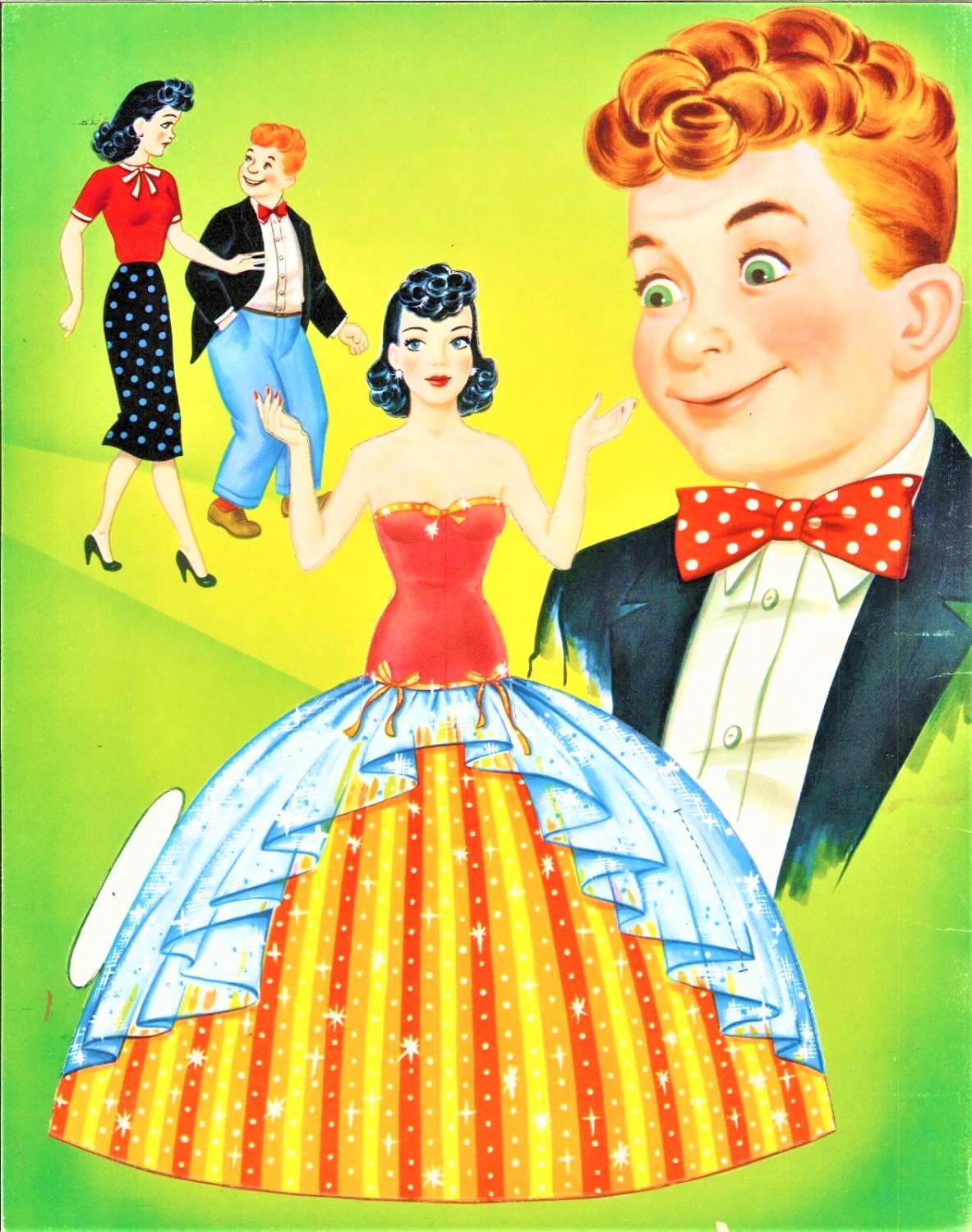 Solve Themes Vintage illustrations/pictures - 1940s Fritzi Ritzi PAPER ...