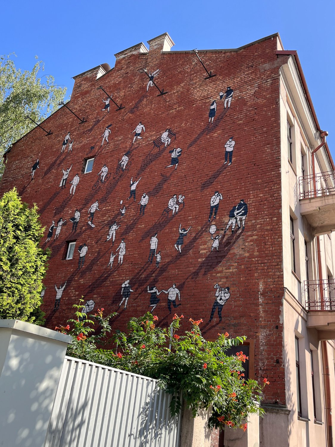 Solve Our stories. Kaunas, Lithuania jigsaw puzzle online with 165 pieces