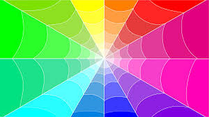 Solve Color Wheel Web jigsaw puzzle online with 18 pieces