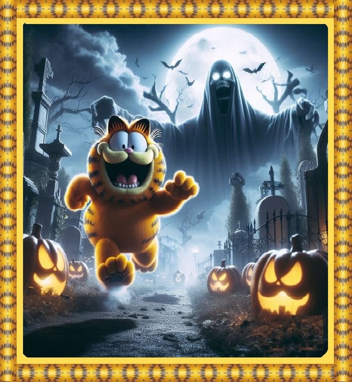 Solve Run Garfield Run jigsaw puzzle online with 144 pieces