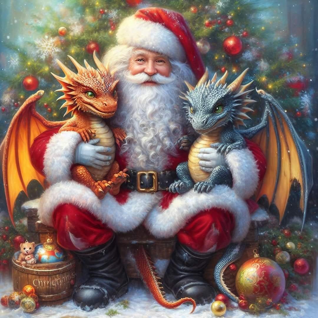 Jigsaw Puzzle | 64 pieces | A visit with Santa | Jigidi