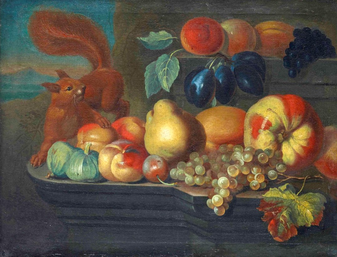 Solve Anton Graff (Swiss, 1736–1813), Stillleben, verschiedene Früchte ...